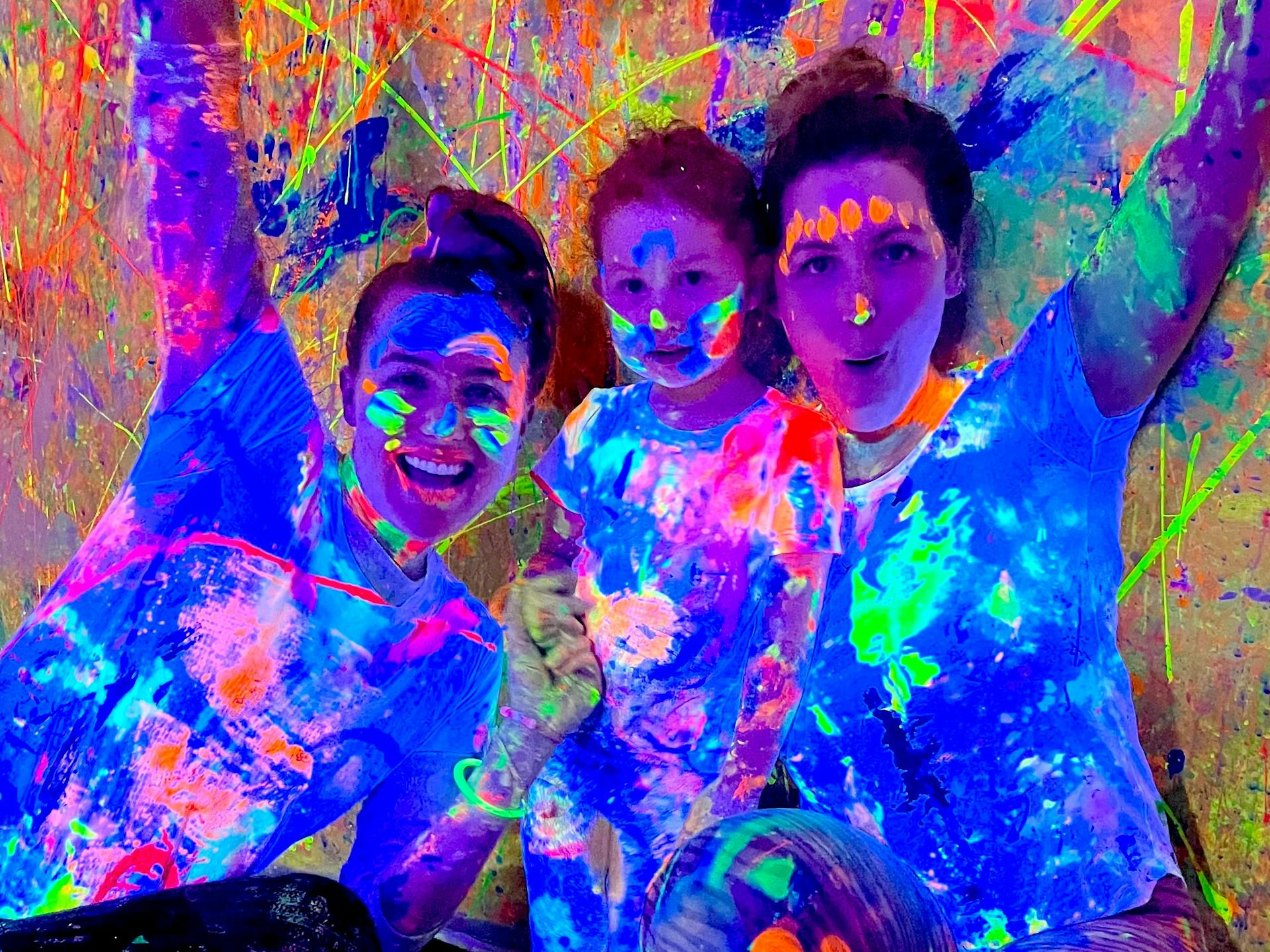 Messy Glow Co Ultraviolet Paint Room in Maleny - The Fold: Your Guide ...