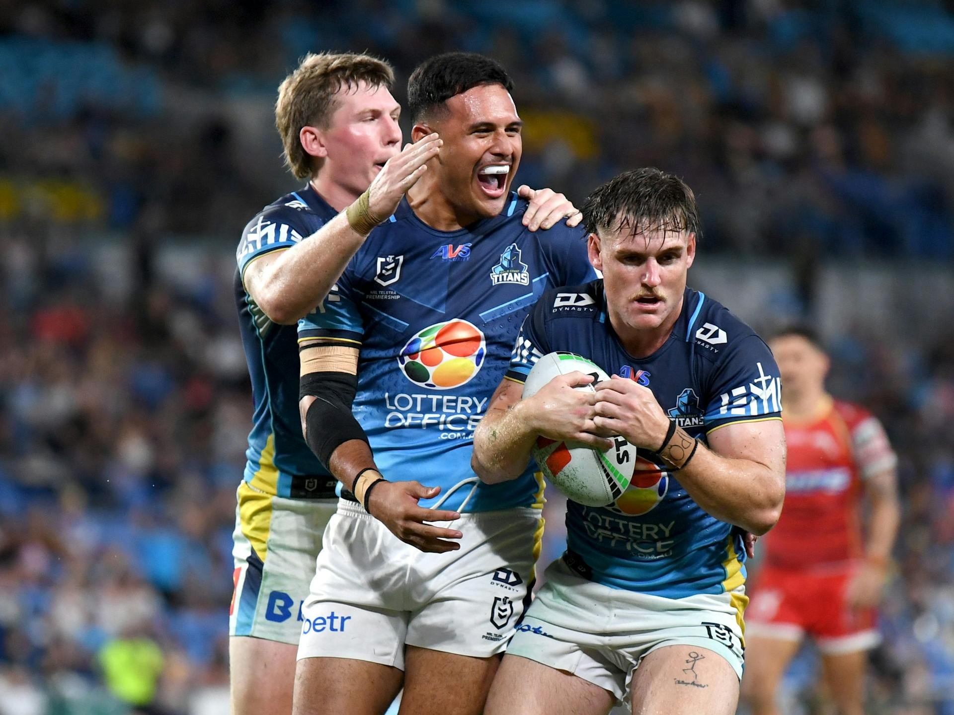2026 NRL Telstra Premiership Gold Coast Titans v Bulldogs (Round 17) in ...