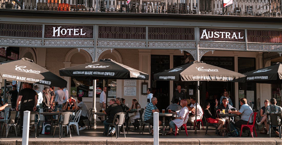 The Austral Hotel - Adelaide, Food and Drink | South Australia