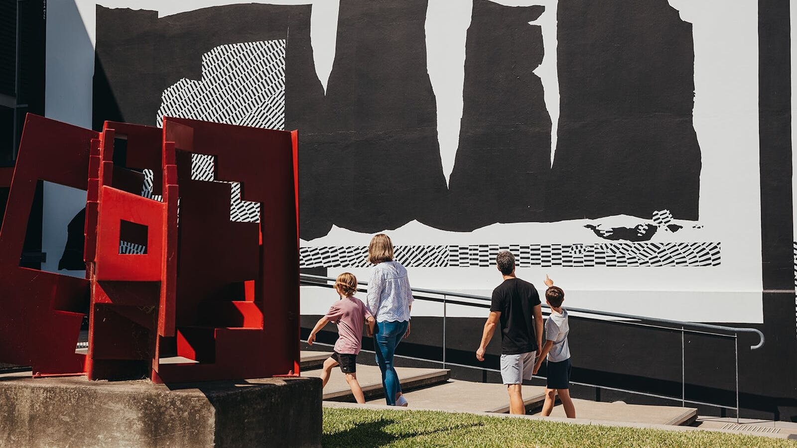 Mural at Maitland Regional Art Gallery - My Maitland Mural at Maitland Regional Art Gallery - My Maitland