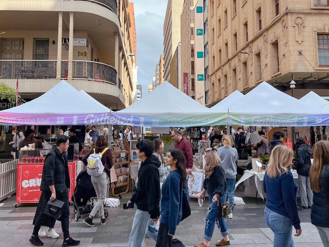 Gathered Market in the Mall - Adelaide, Event | South Australia
