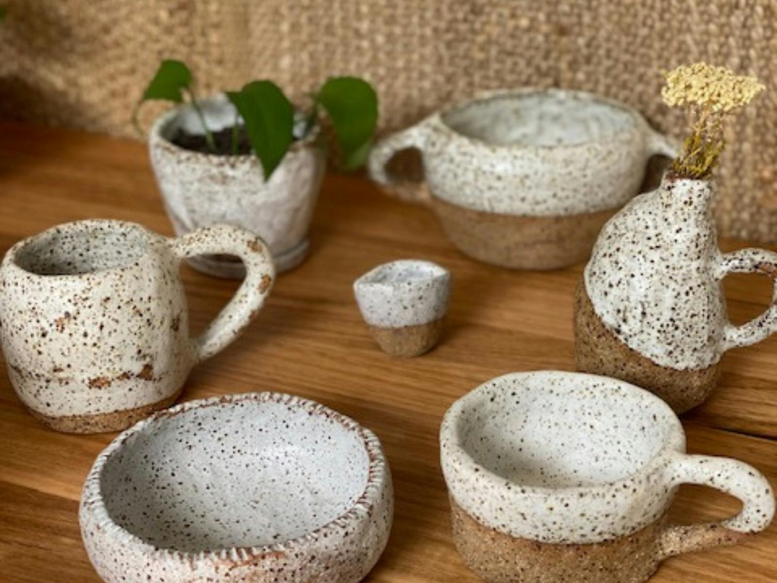 Learn how to make your own functional pottery piece - Redcliffe Sip 'n' Dip