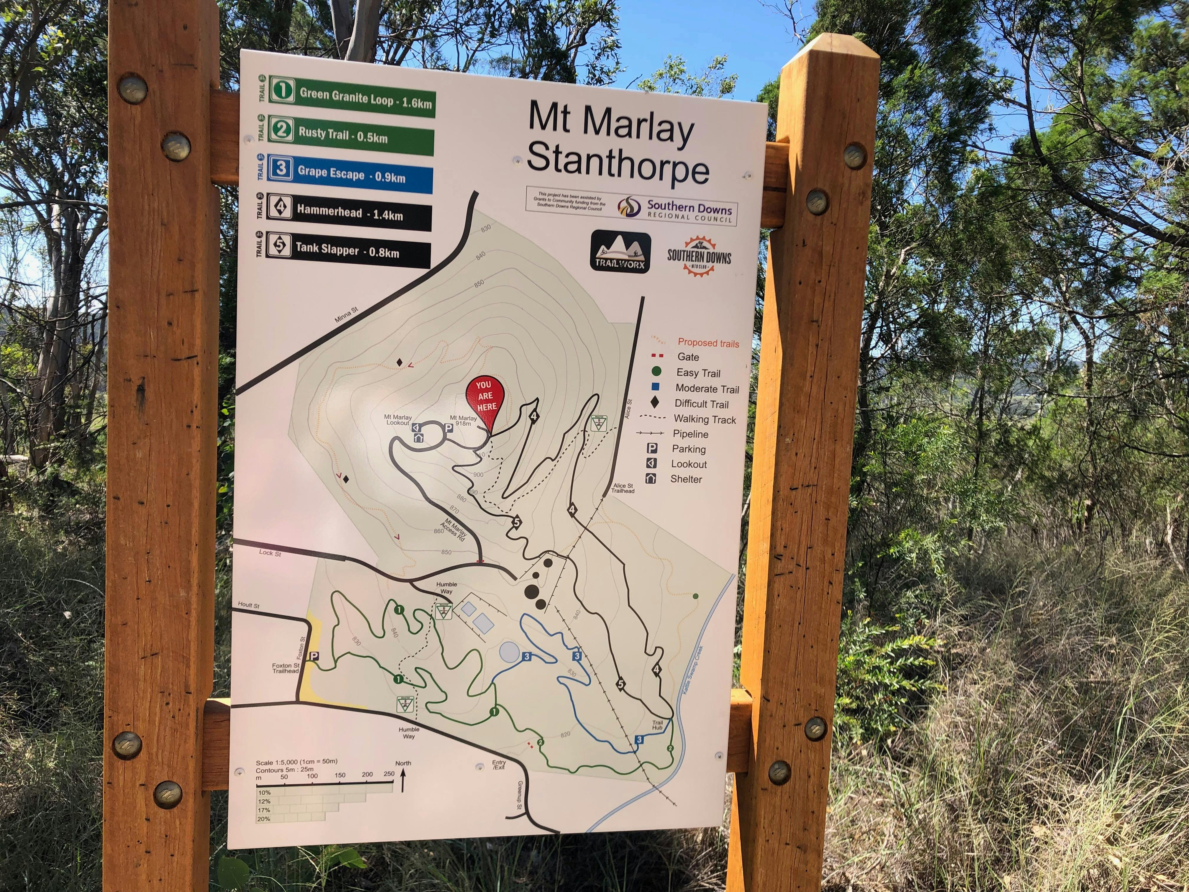 Mt Marlay Lookout - Granite Belt Wine Country