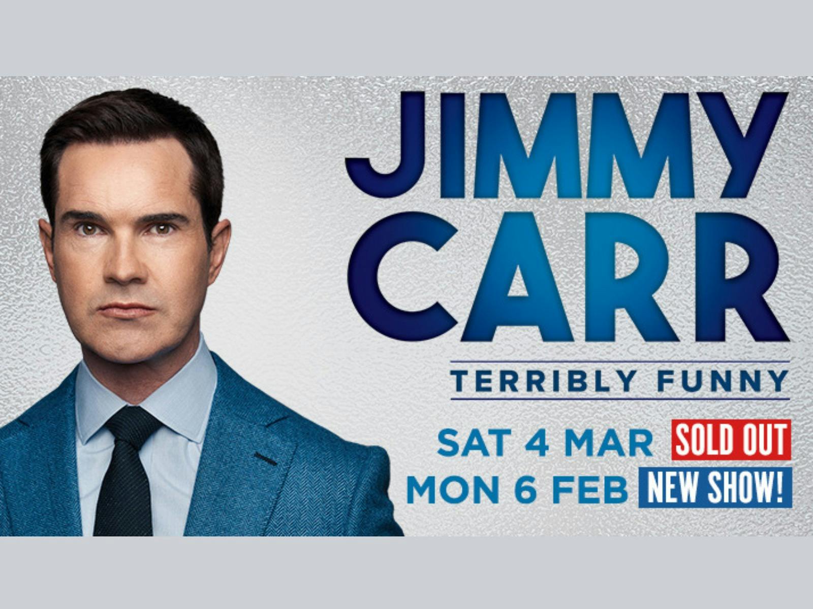 2nd Show: Jimmy Carr Terribly Funny | NSW Holidays & Accommodation ...