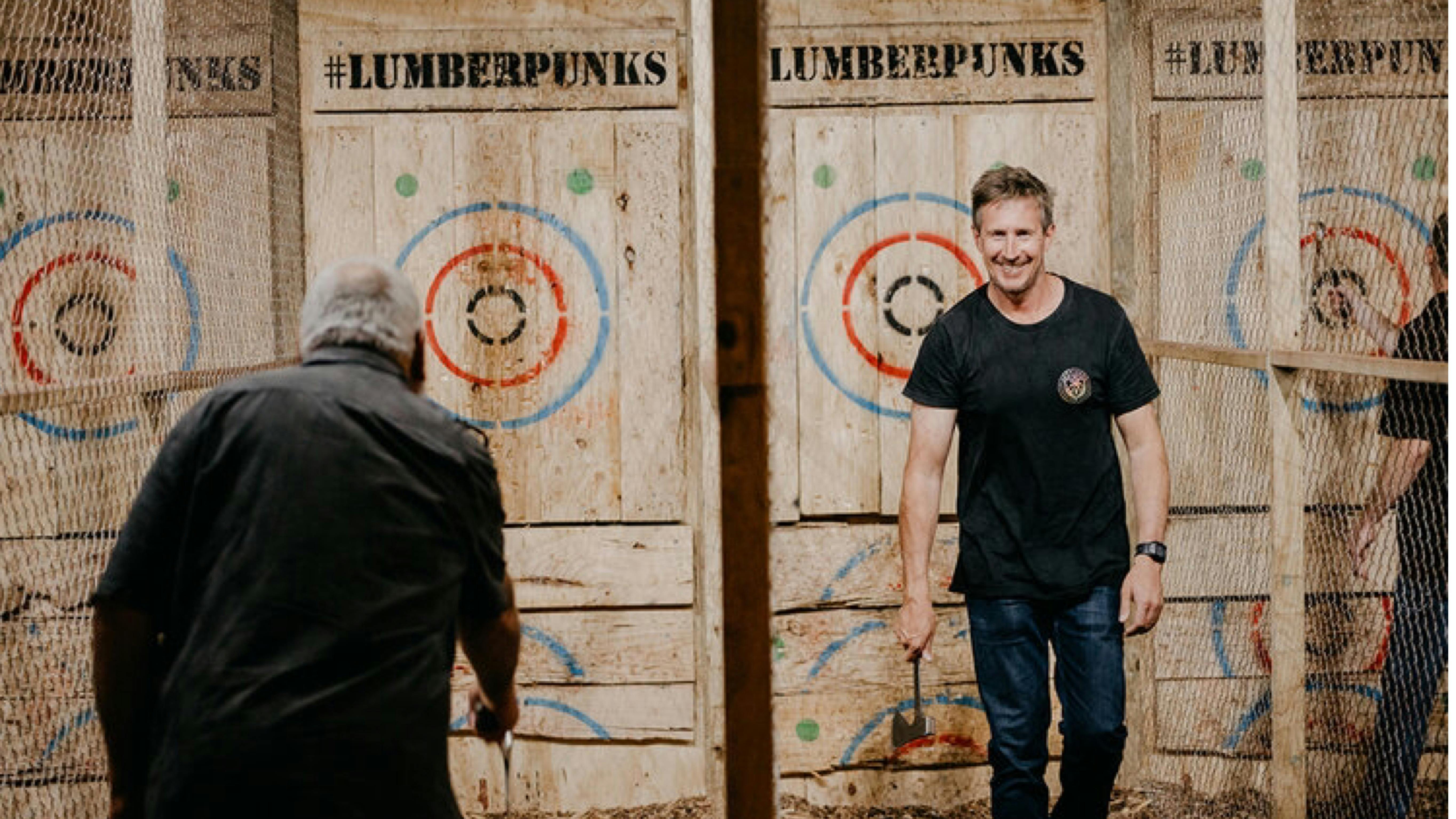 Lumber Punks Axe Throwing Perth | Browse and Book Nearby Caravan Parks