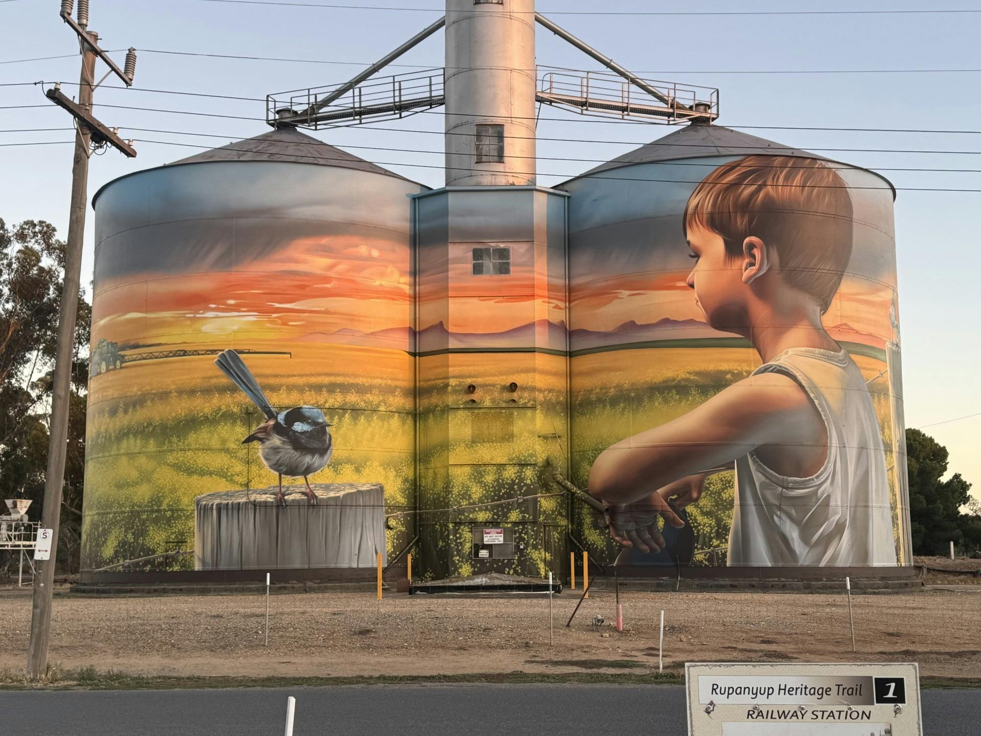Rupanyup Silo Art in Rupanyup - The Fold: Your Guide to Everything ...