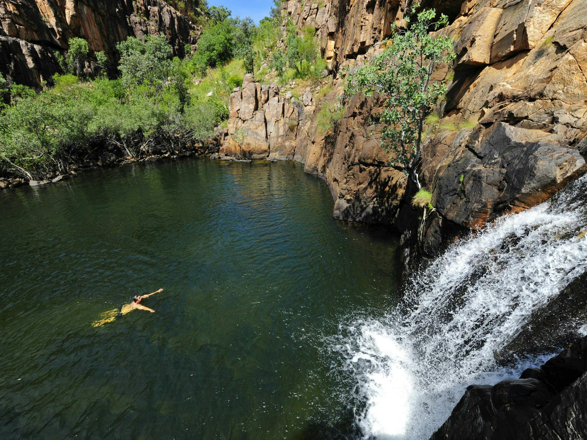 Swimming in Katherine | Northern Territory, Australia