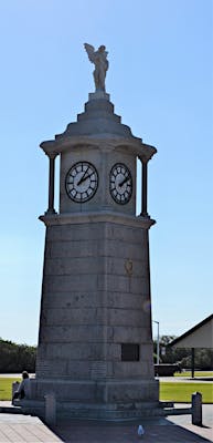 The Semaphore Angel War Memorial Clock Tower Cenotaph - Adelaide,...