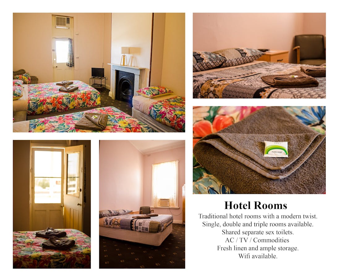 Marree Hotel, Hotel rooms - Marree, Accommodation | South Australia Marree Hotel, Hotel rooms - Marree, Accommodation | South Australia