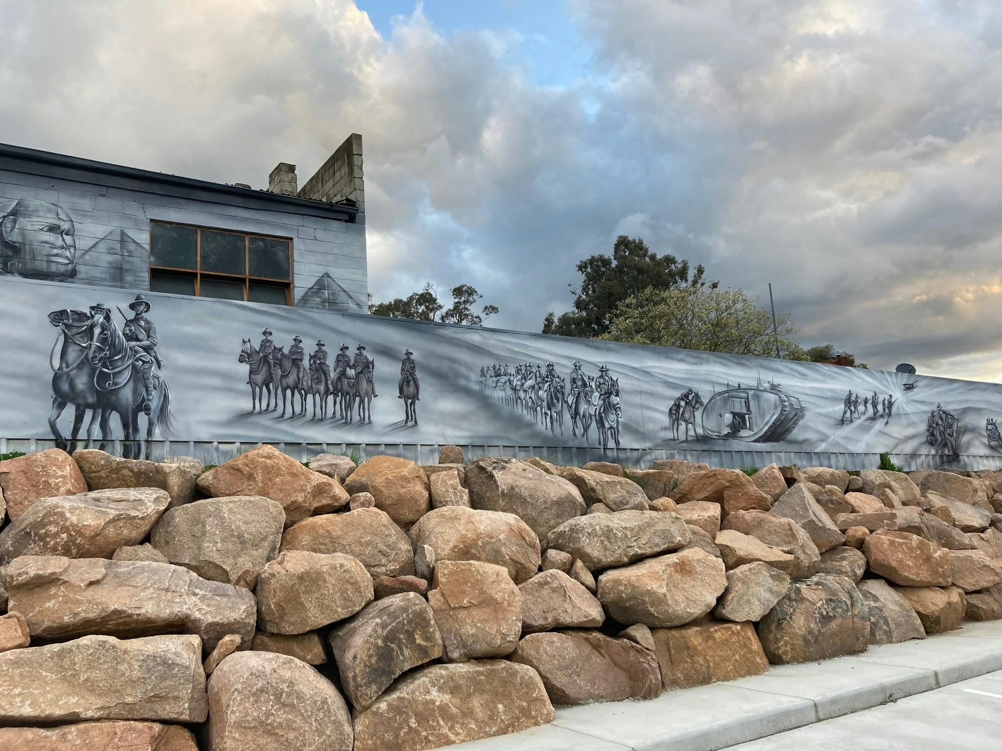 Upper Murray Anzacs - Men and Their Mounts - Victoria's High Country