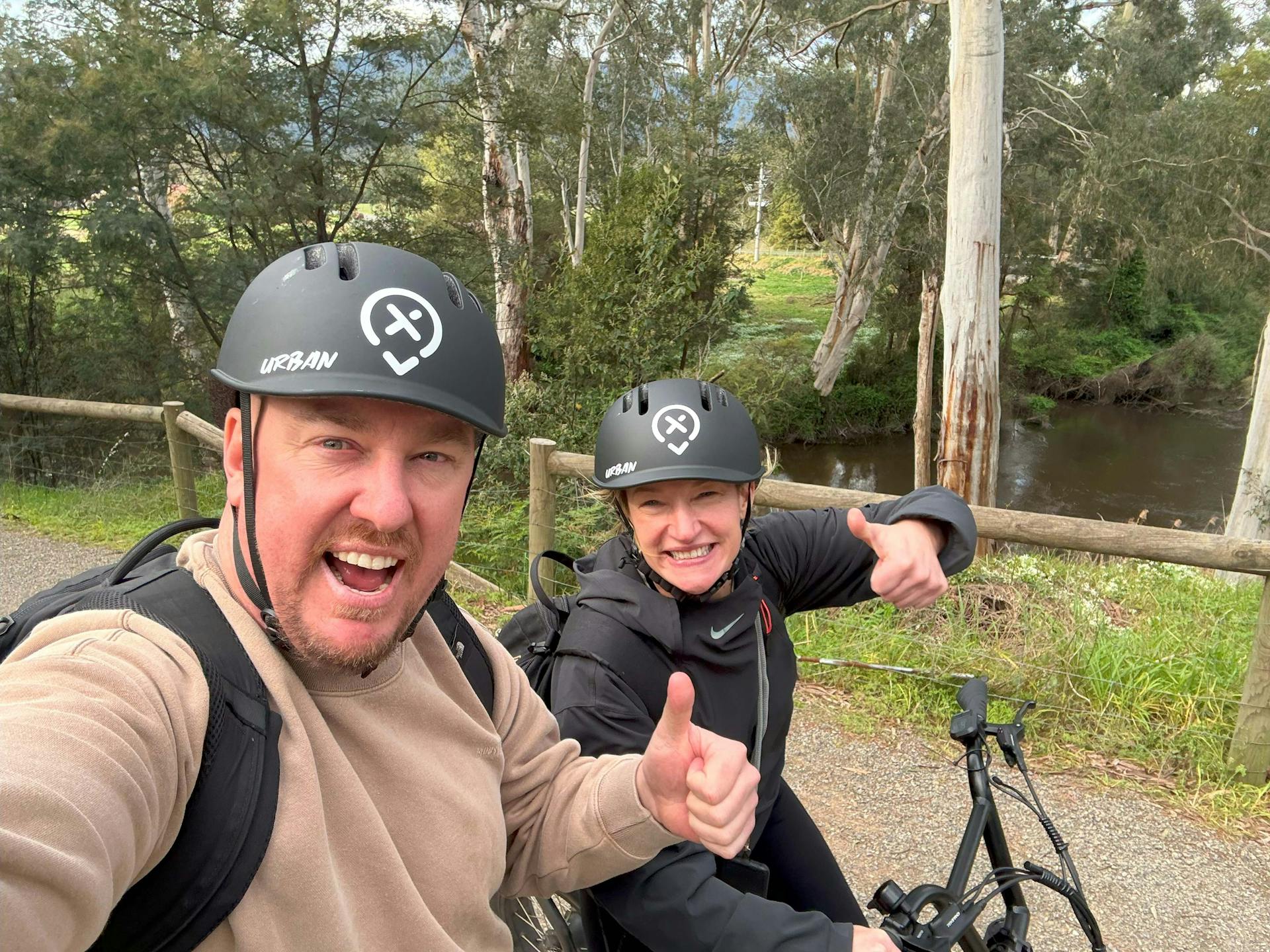 Valentine's Day Yarra Valley Rail Trail e-Ride Overnighter Experience ...