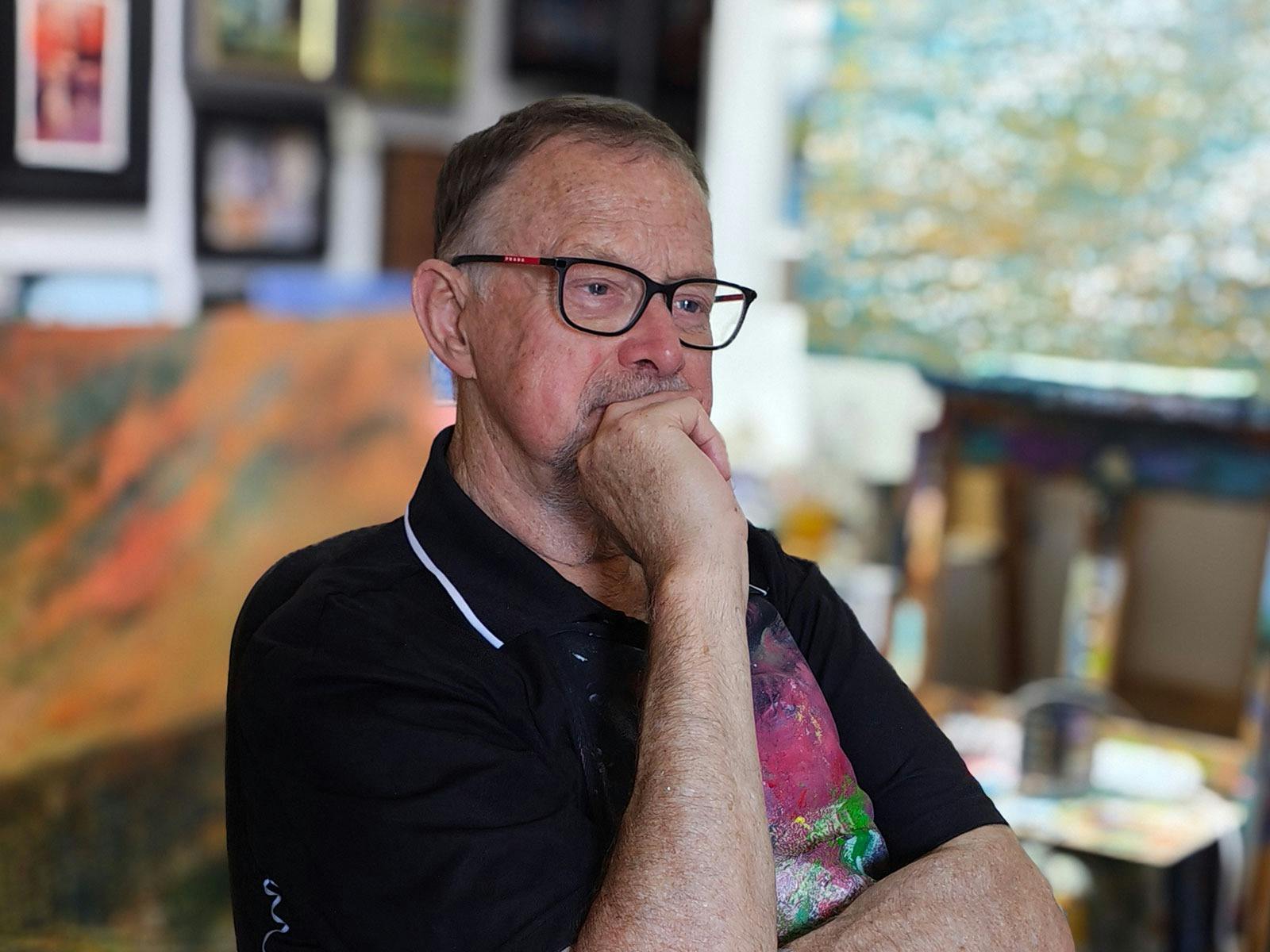 David Hinchcliffe Art Exhibition at Newstead House