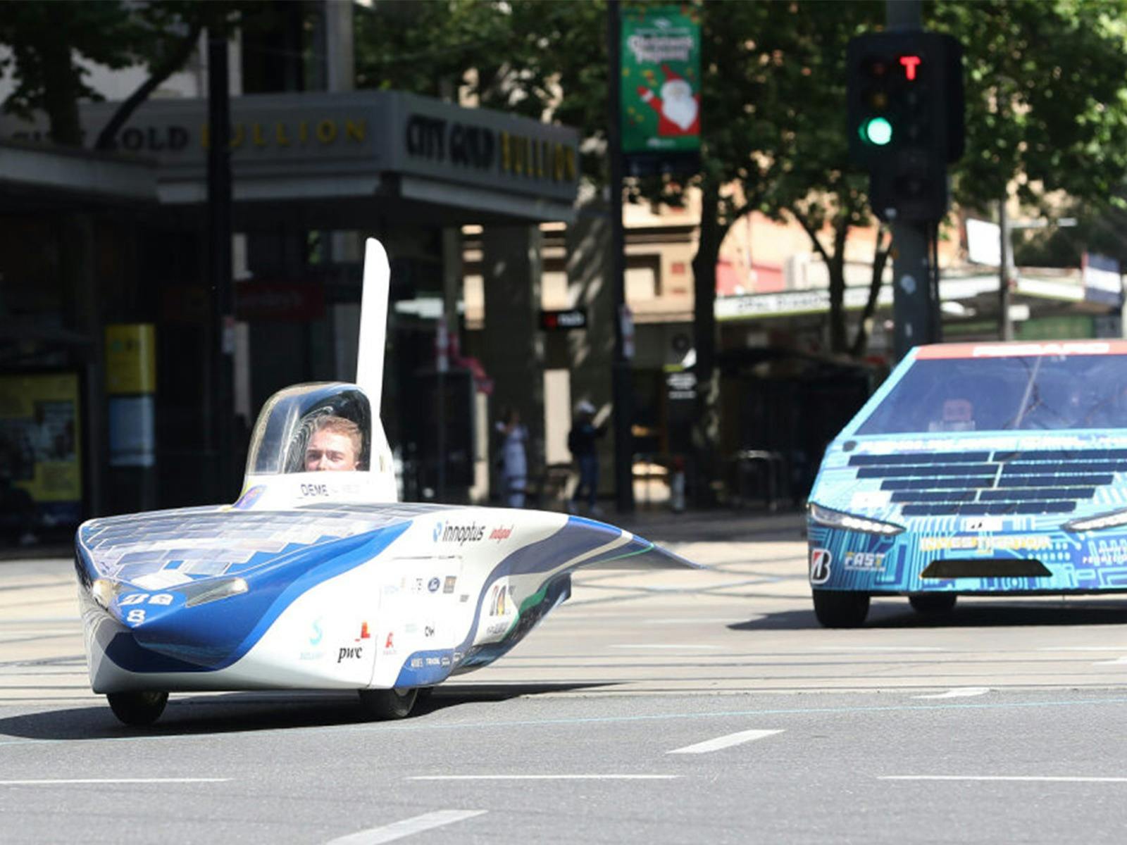 Bridgestone World Solar Challenge Street Parade in Adelaide - The Fold ...