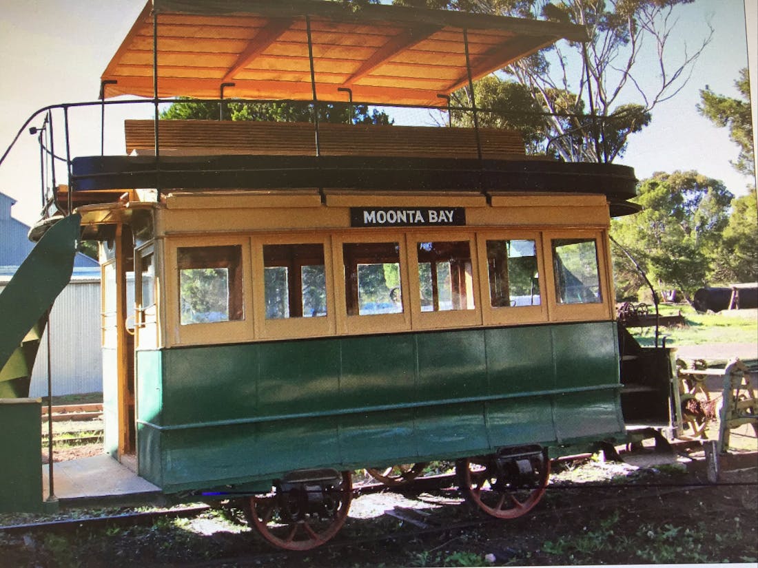 Horse Drawn Tram Display - Moonta Mines, Attraction