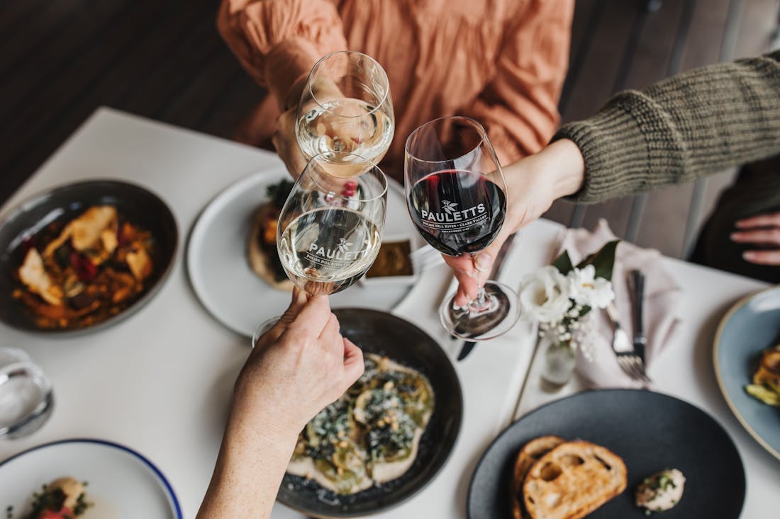 Bush deVine Restaurant at Paulett Wines - Polish Hill River, Food...