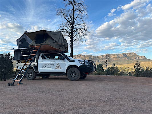 Adventure Rentals Toyota Hilux 4WD Camper Dual Rooftop Tent - Ade...