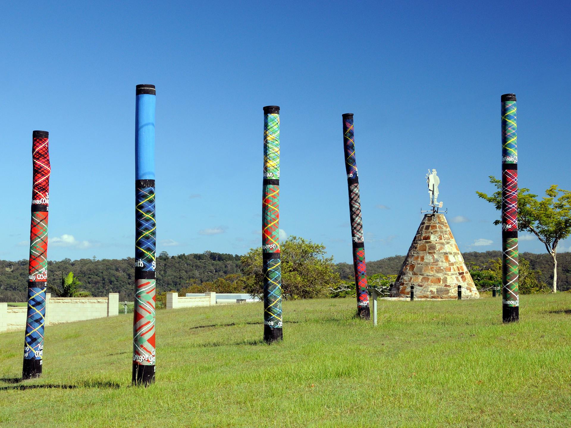 Maclean Tartan Power Poles in Maclean - The Fold: Your Guide to ...