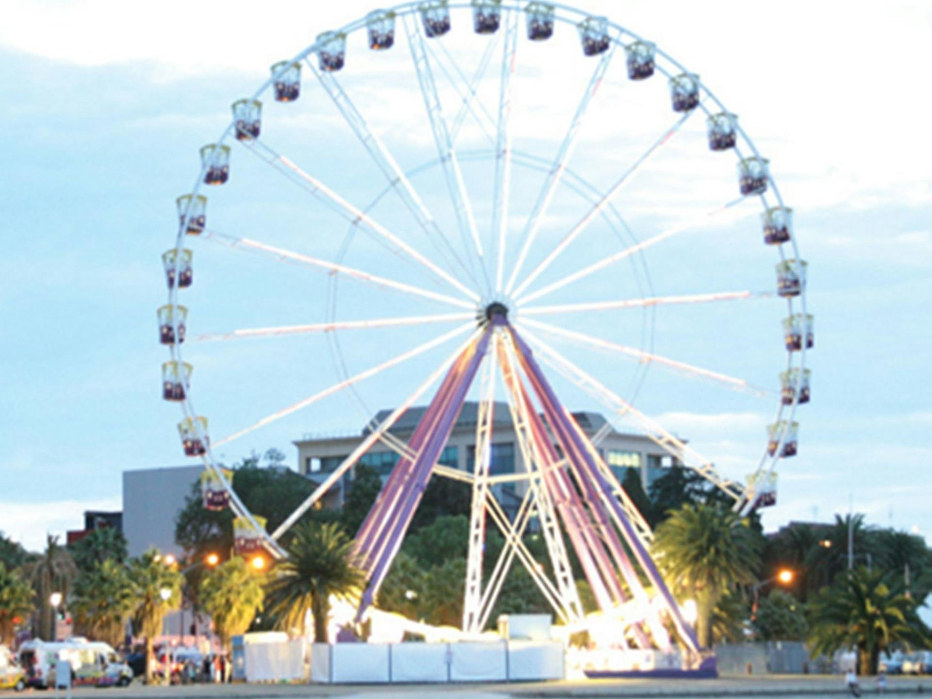 Giant Ferris Wheel - Hello Hi Lite Amusements in Geelong - The Fold ...