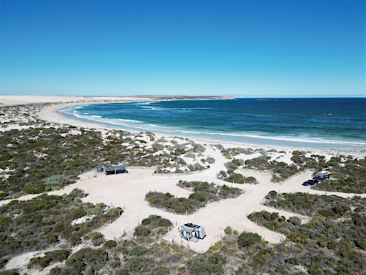 Sheringa Beach Campground - Sheringa, Accommodation | South Australia