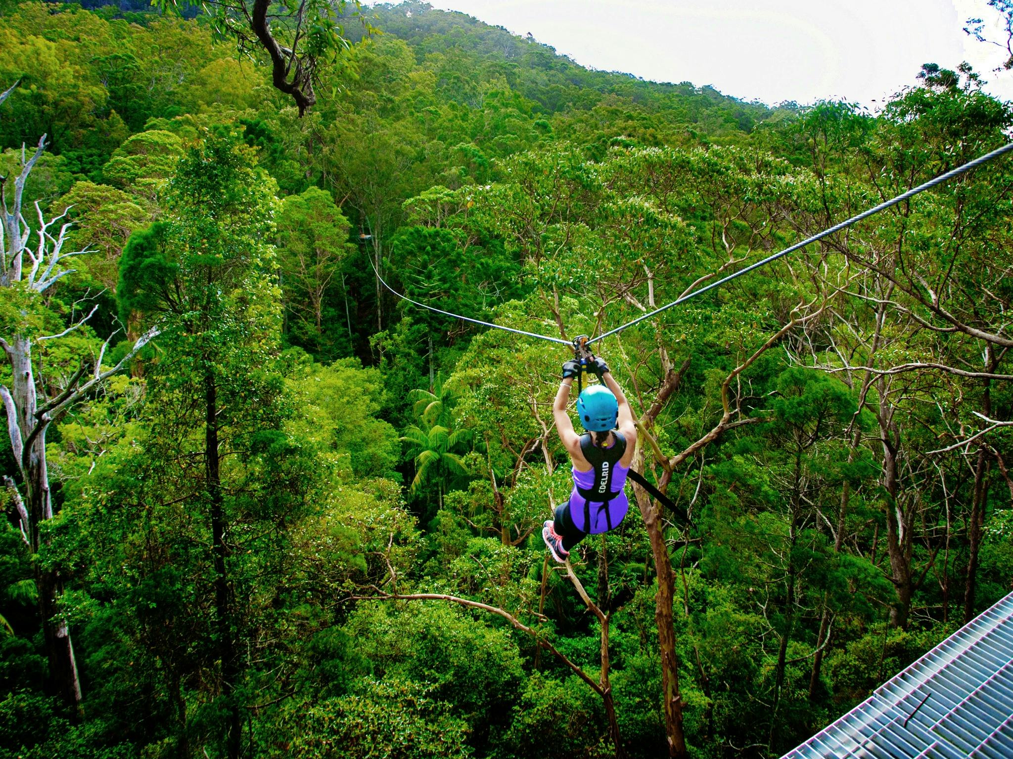 Canyon Flyer Zipline Tour, Australia's largest Zipline Tour