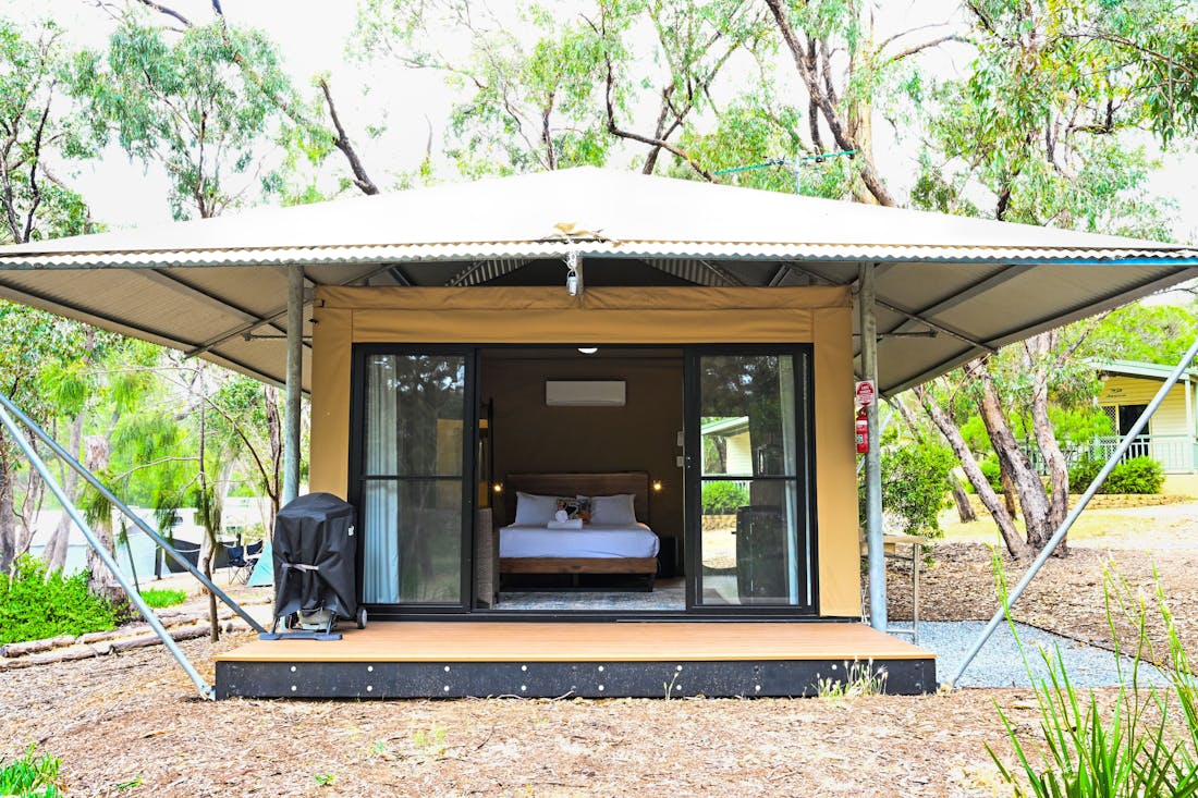 Belair National Park Holiday Park, Eco "Glamping" Tent - Adelaide...