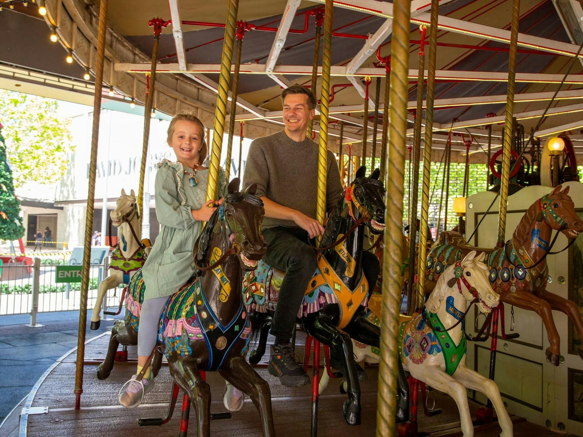 Free Merry-Go-Round Rides in the City Centre in Canberra - The Fold ...