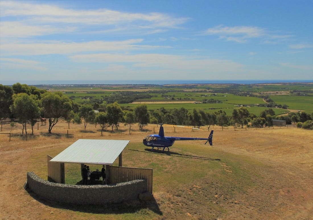 Heli Fly-Thru Lunch, Tour Service | South Australia