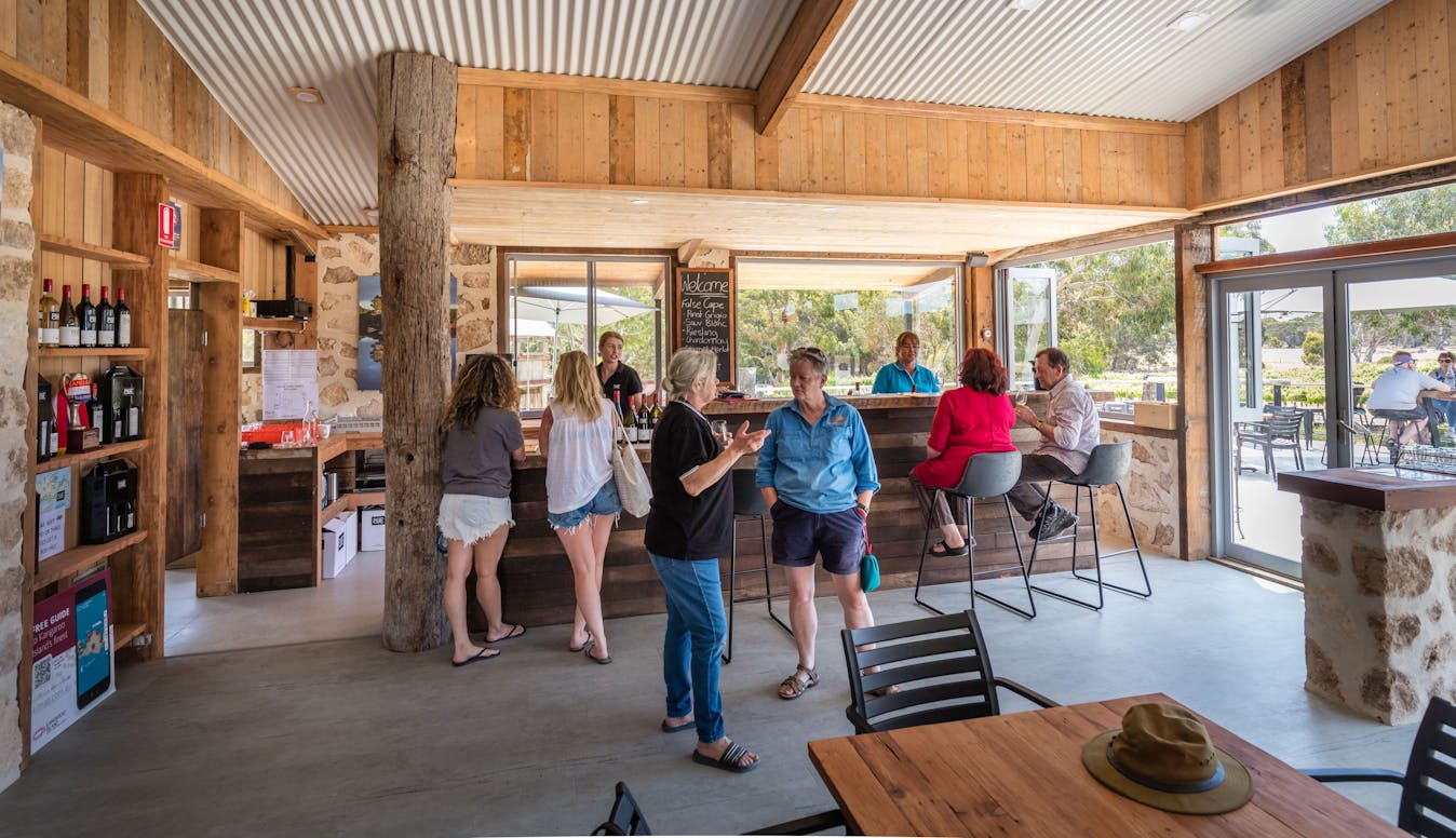 False Cape Wines Cellar Door • Kangaroo Island, South Australia