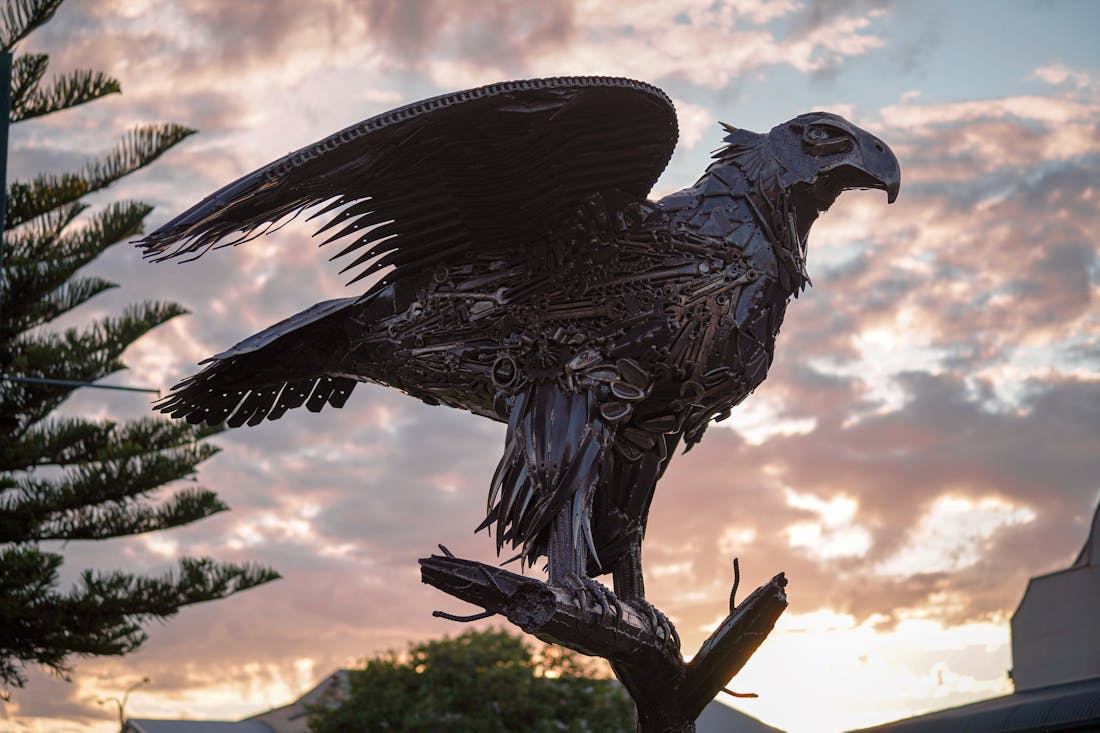 Redgie the Wedgie Sculpture - Cleve, Attraction | South Australia