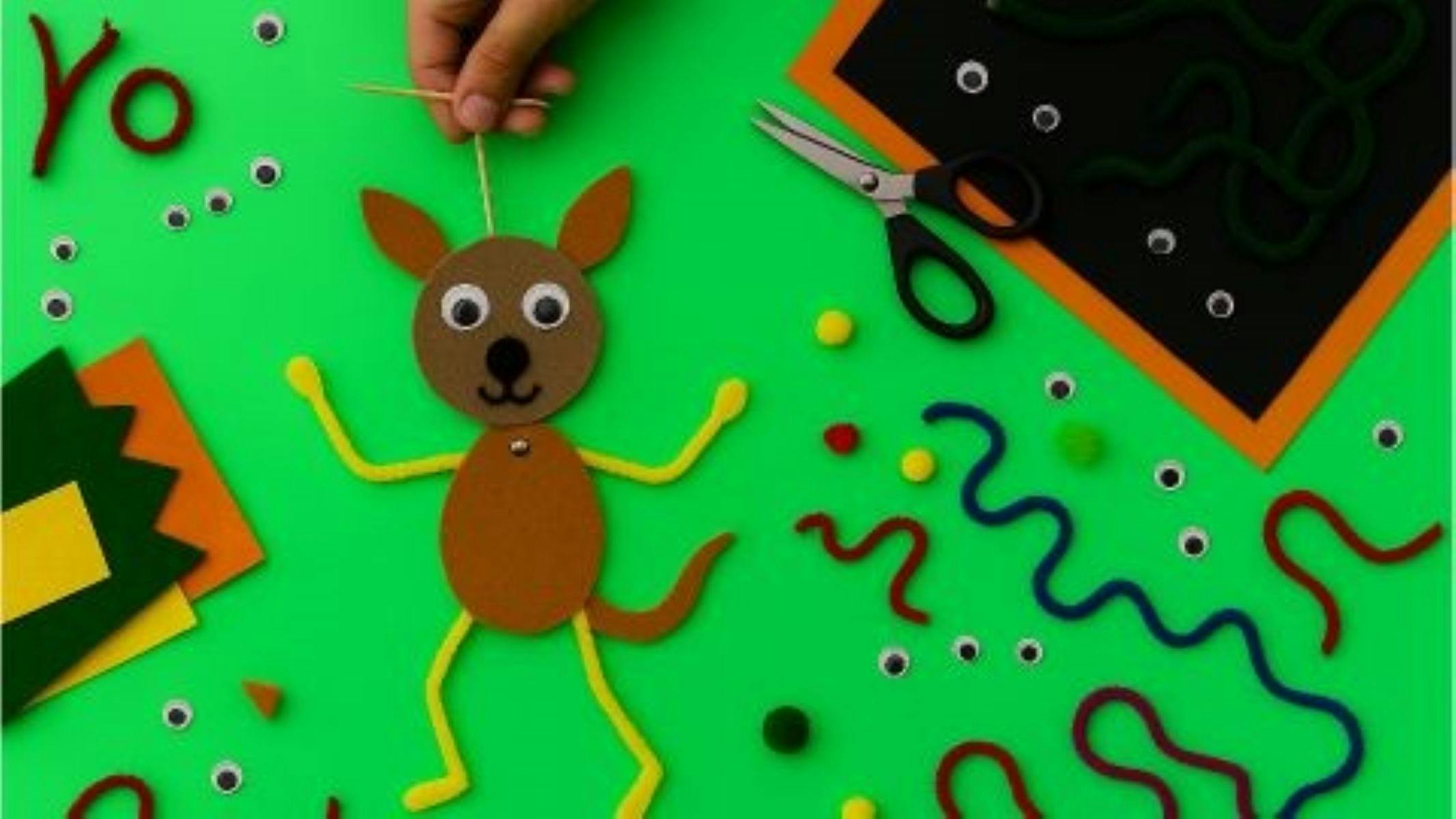 Kids Workshop Movable Animal Puppets | Events | Queensland