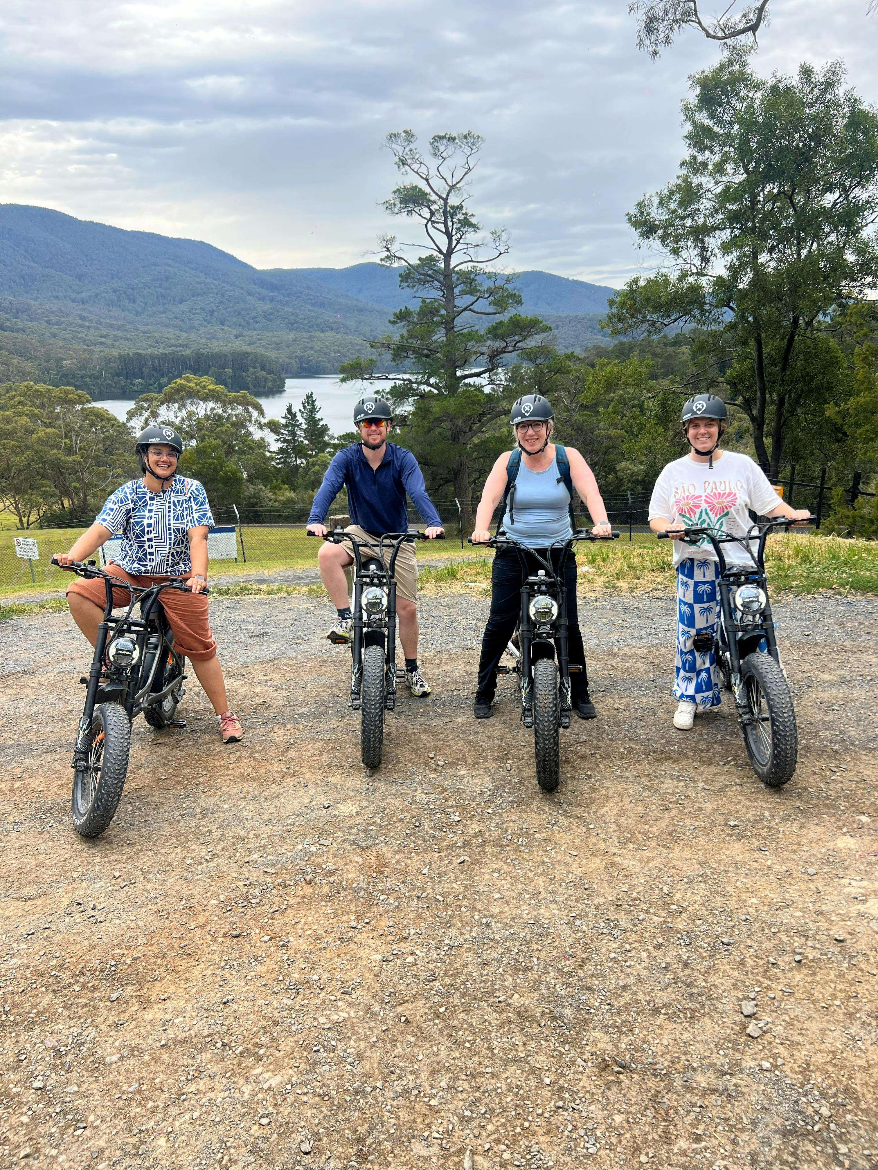 Valentine's Day Yarra Valley Rail Trail e-Ride Overnighter Experience ...