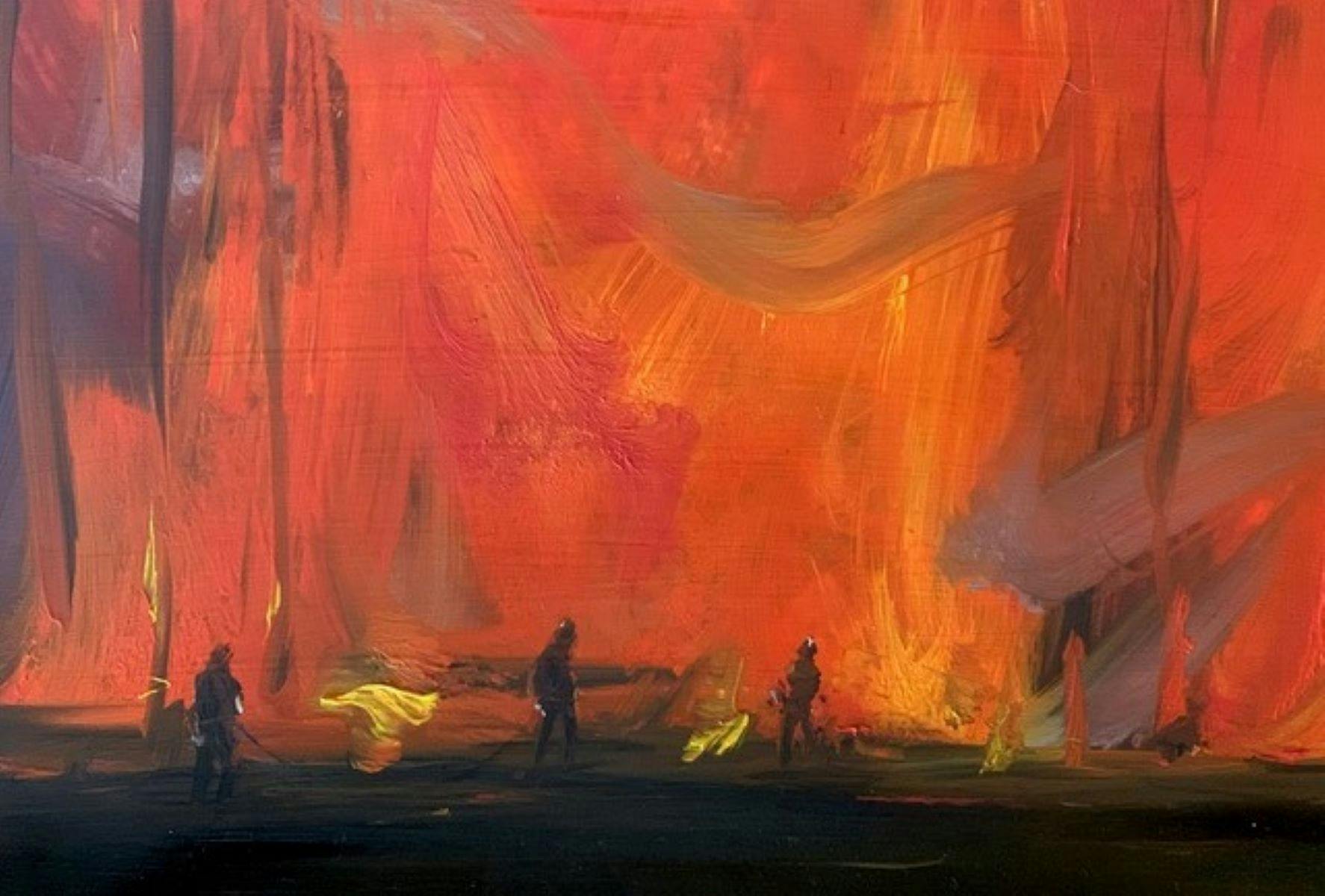 Create a Mixed Media Modern Landscape with Artist Shonah Trescott - My ...