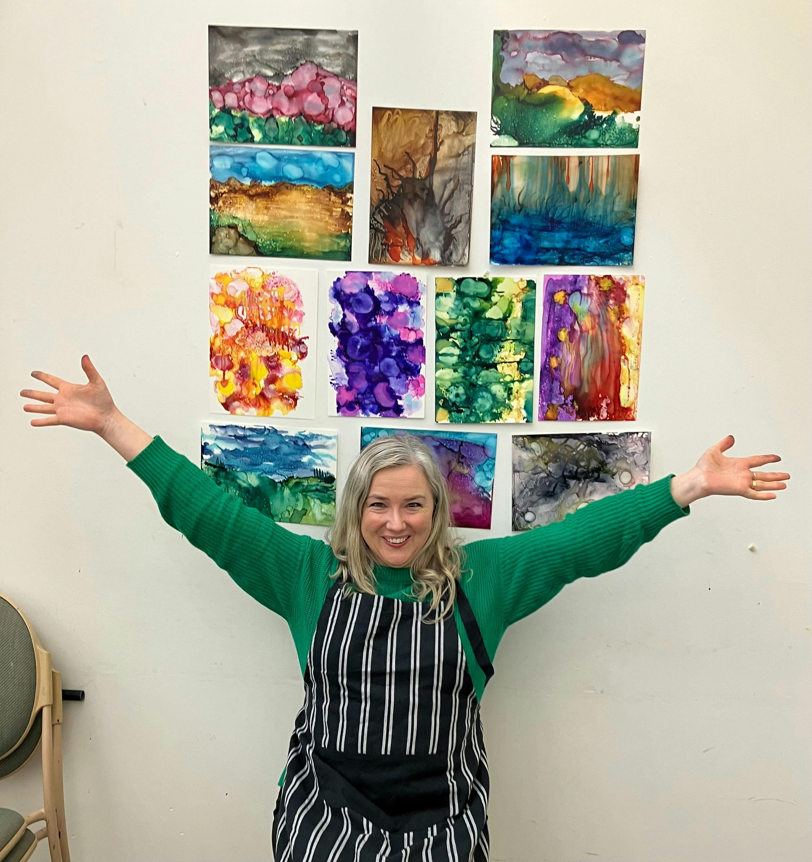 Ink on Yupo Workshop | NSW Holidays & Accommodation, Things to Do ...