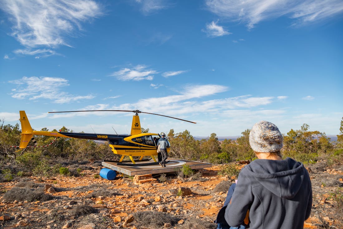 Heli-Camping Experience, Tour Service | South Australia